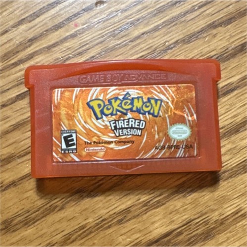 Pokémon FireRed Version Nintendo Game Boy Advance Cartridge NTSC-U/C | eBay