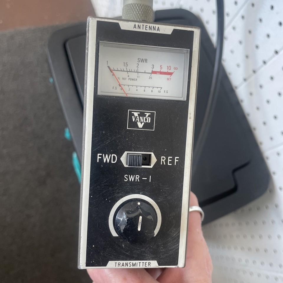VANCO SWR-3P SWR CB Radio Antenna Dual Test Meter 100W | eBay