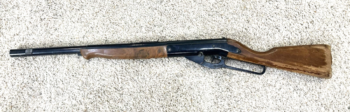 Vintage Daisy Model 95 BB Lever Action Rifle Wood Stock Plastic ...