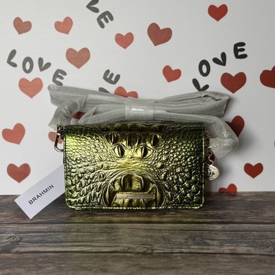 Brahmin Cacti Green Melbourne Minuette Crossbody Bag | eBay
