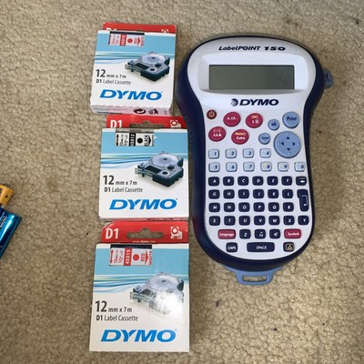 Dymo Label Point 150 Thermal Portable Label Printer + Extra Label ...