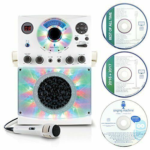 Singing Machine SML385 Karaoke Equipment with additional Microphone ...
