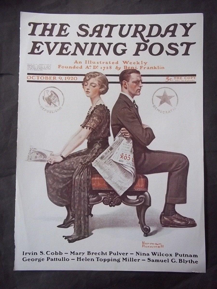 Saturday Evening Post Magazine Covers 7650