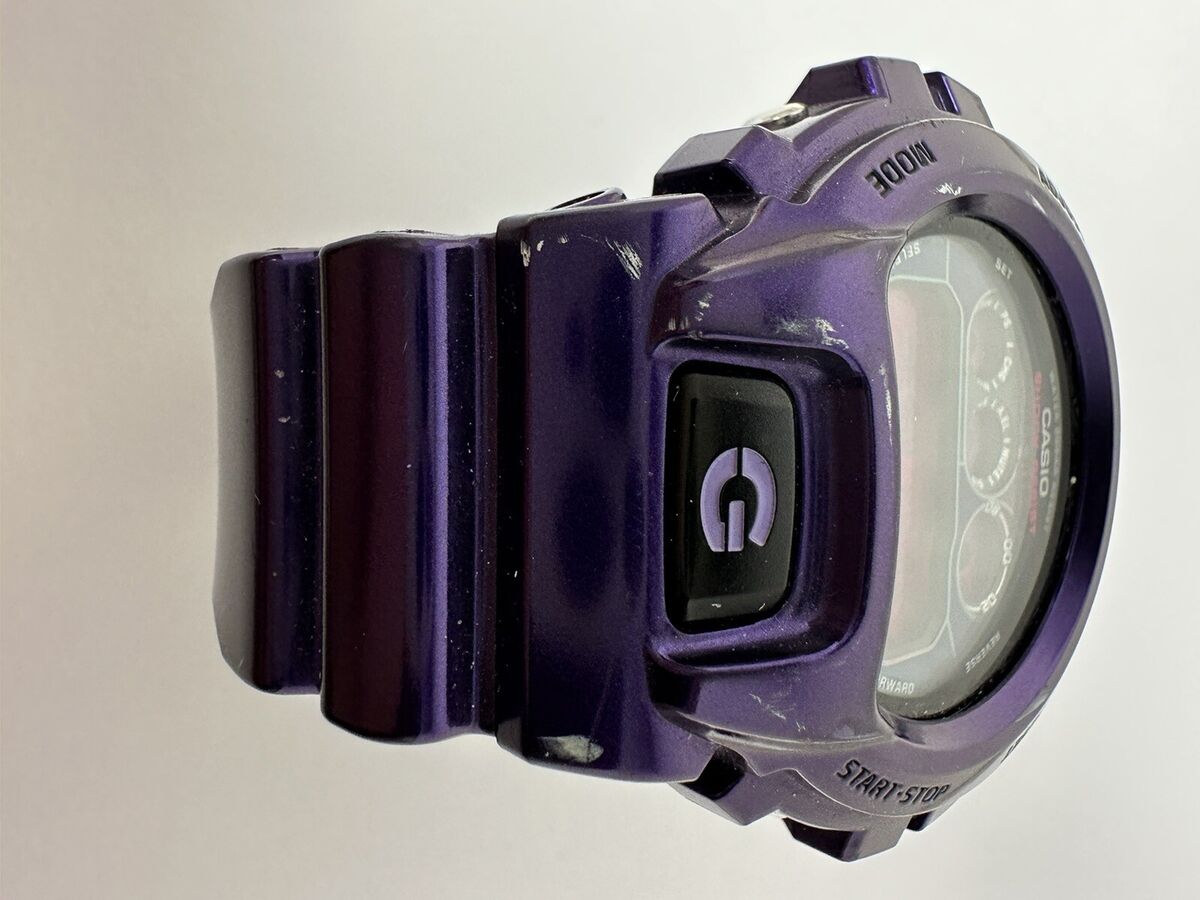 Casio G-Shock DW6900CC-6 (1289) Purple Men's Watch Circa Casio G-Shock DW6900CC-6 (1289) Purple Men's Watch Circa