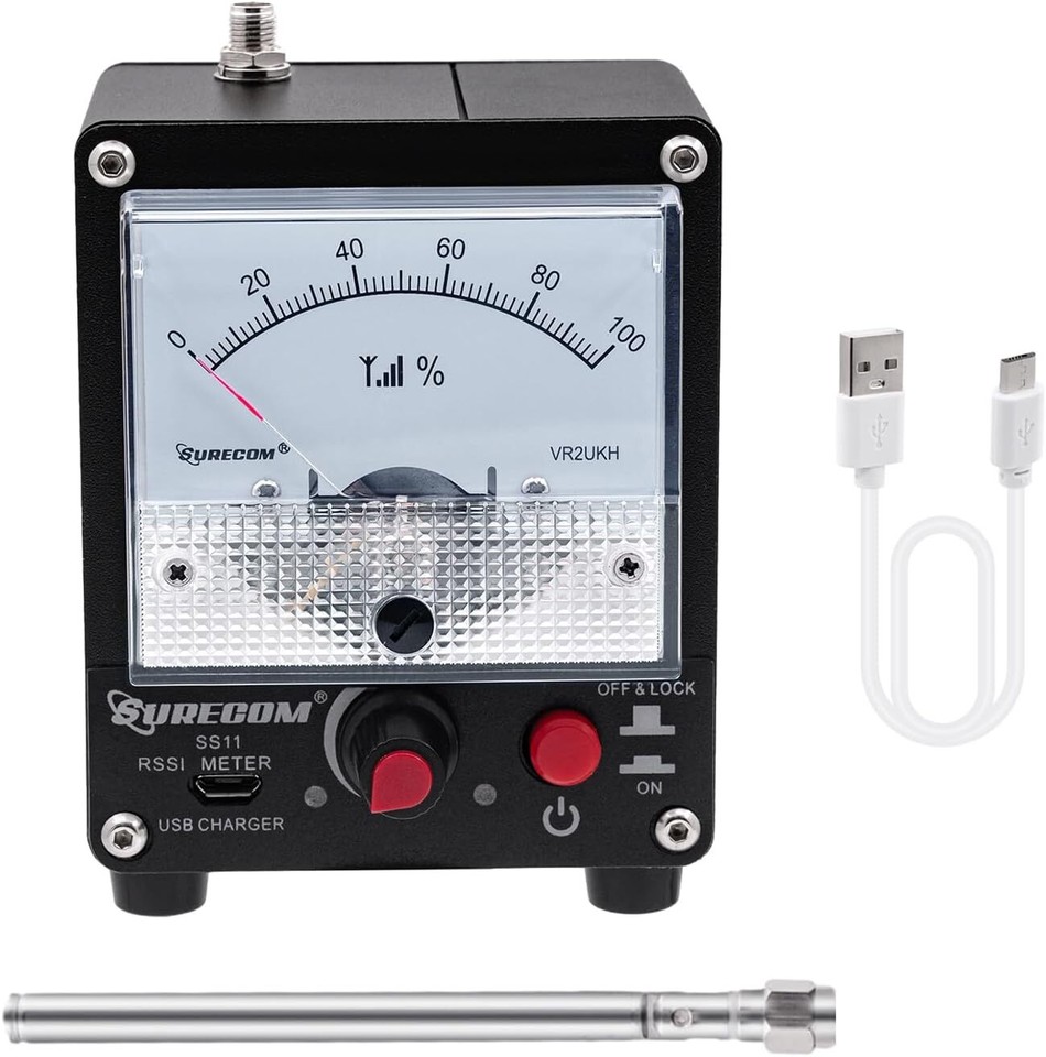 Surecom SS-11 Portable Strength Power Test Meter RF Signal Strength ...