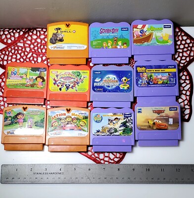 Lot Of 11 VTech V Smile Learning System Games Cartridges Mixed Lot | eBay