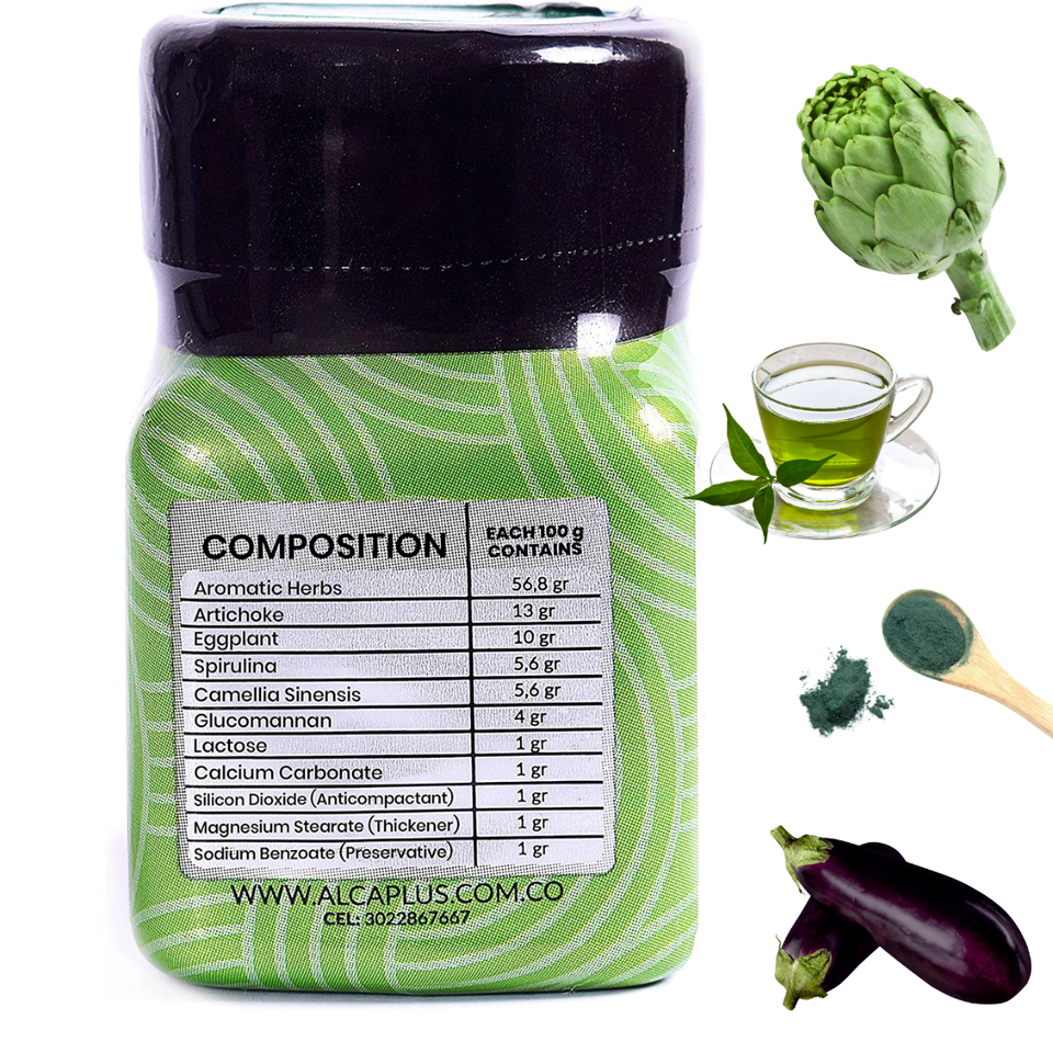 Alcaplus Original Suplemento Natural Dietético Perdida bajar de peso 60 ...