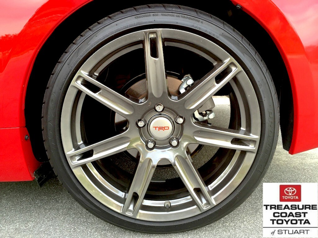 NEW OEM 2011-2016 SCION tC 19'' TRD ALLOY WHEELS 4-PIECE SET & INSTALL ...