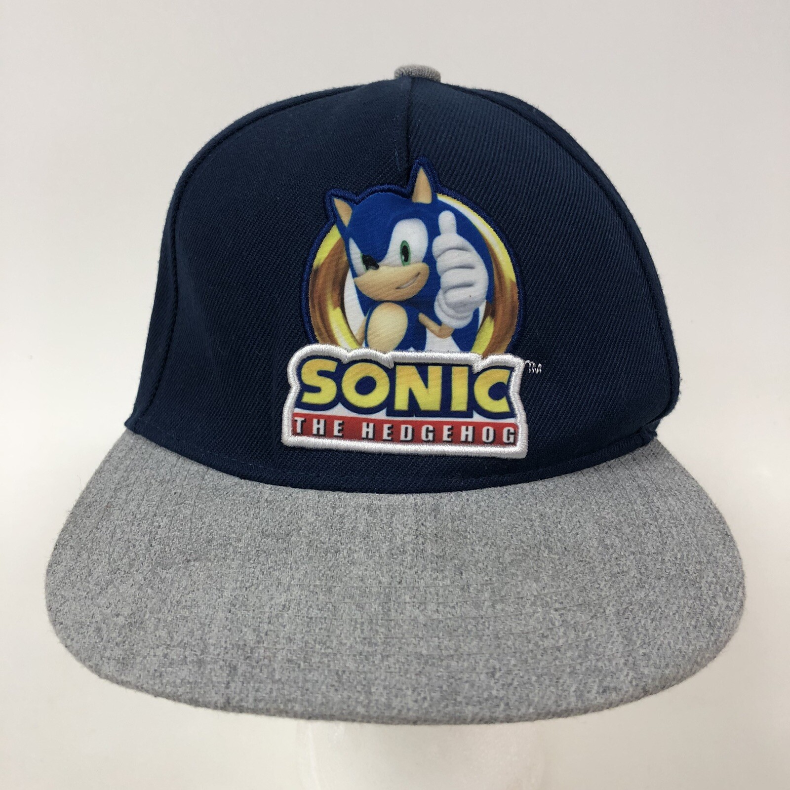 Vintage Sonic The Hedgehog Saga Hat Cap Blue SnapBack… - Gem