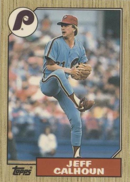 1987 Topps Traded - Jeff Calhoun #16T Tiffany for sale online | eBay