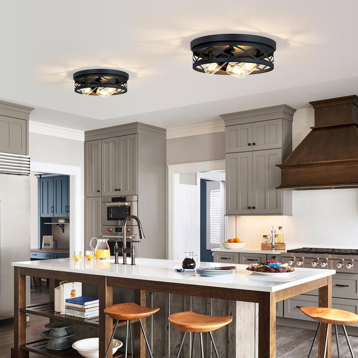 Farmhouse Style Ceiling Light Fixtures | Shelly Lighting