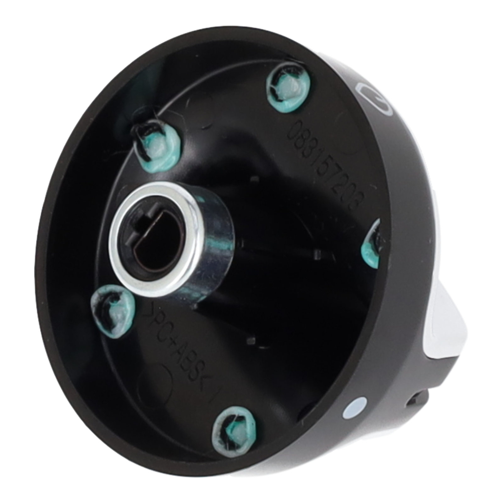 New World VISION Cooker Oven Hob Gas Control Knob Black Chrome GENUINE ...