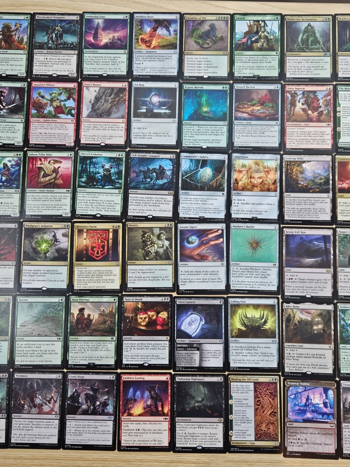 Custom Commander Deck ~ The Glutton King ~ Korvold, Fae-Cursed King ...