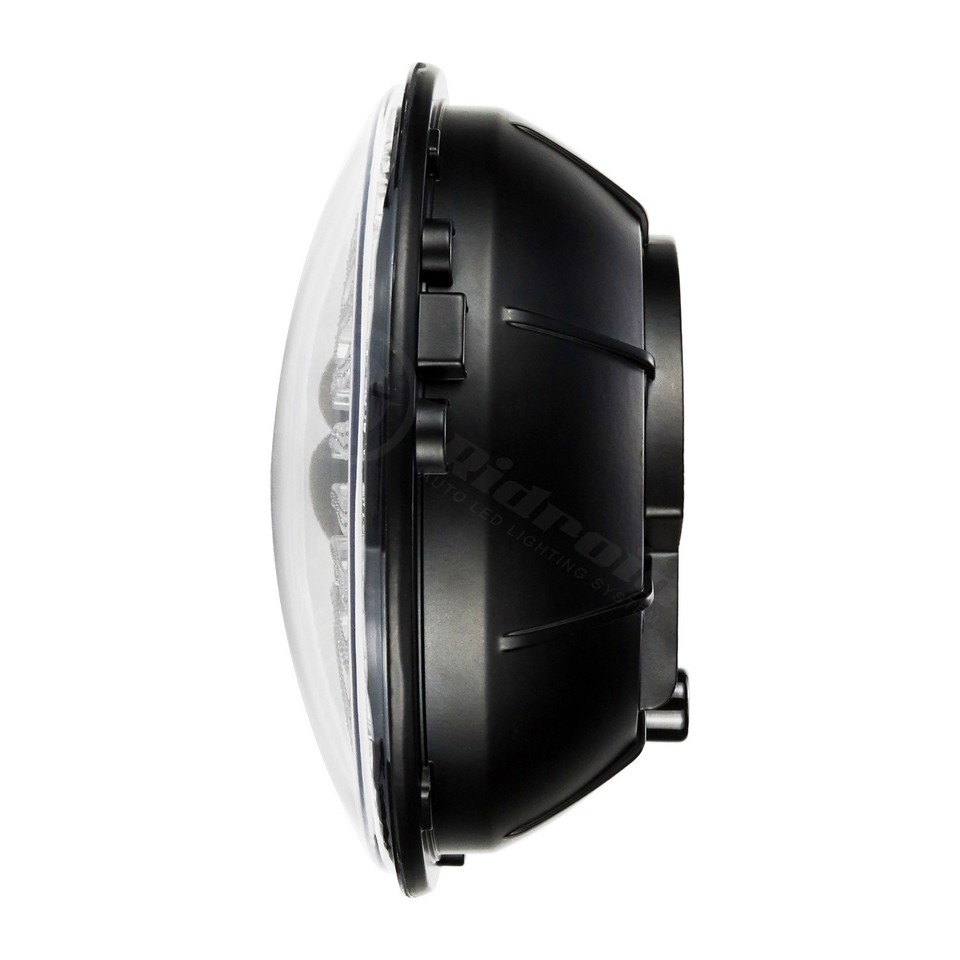 7" Inch Halo LED Headlights Fog Lights Combo For Jeep Wrangler JK JKU ...