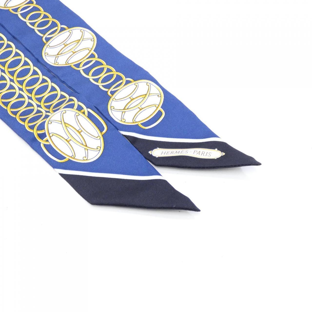 Authentic HERMES LIFT PROFILE Twilly 063777S Scarf #… - Gem