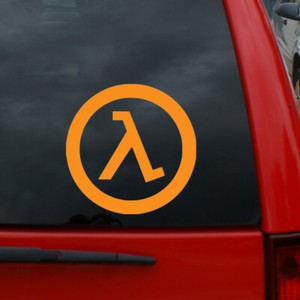 Half-Life Logo Vinyl Decal | 5" x 5" | eBay