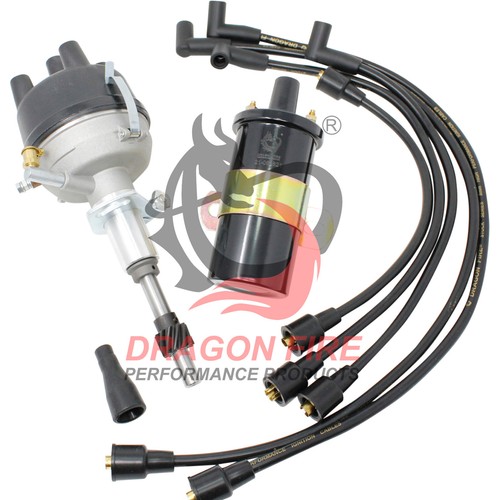 Side Mount Points Distributor Coil and Wires For Ford Holland 8N ...