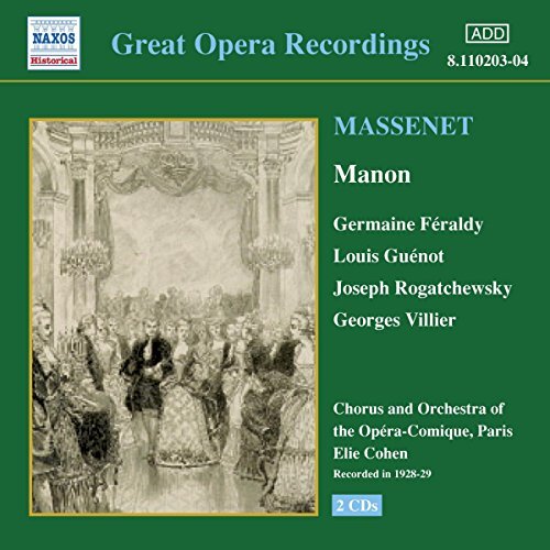 J. MASSENET - Great Opera Recordings: Massenet - 2 CD - **NEW/ STILL ...