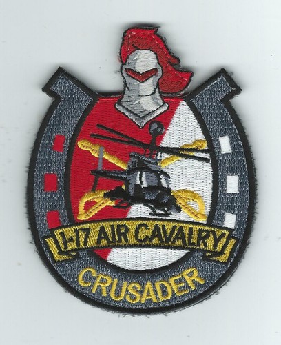 CRUSADER TROOP 1-17 CAV "THEIR LATEST" patch | eBay