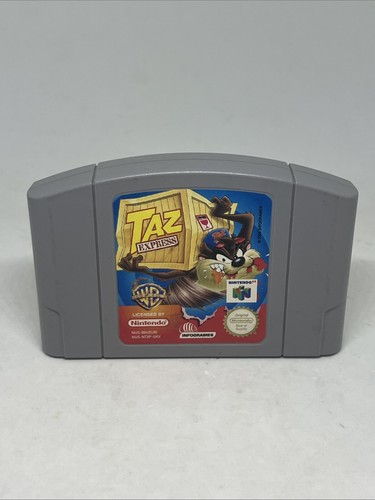 Taz Express N64 - Game Nintendo 64 - Cartridge/Cart Only - Fully Tested ...
