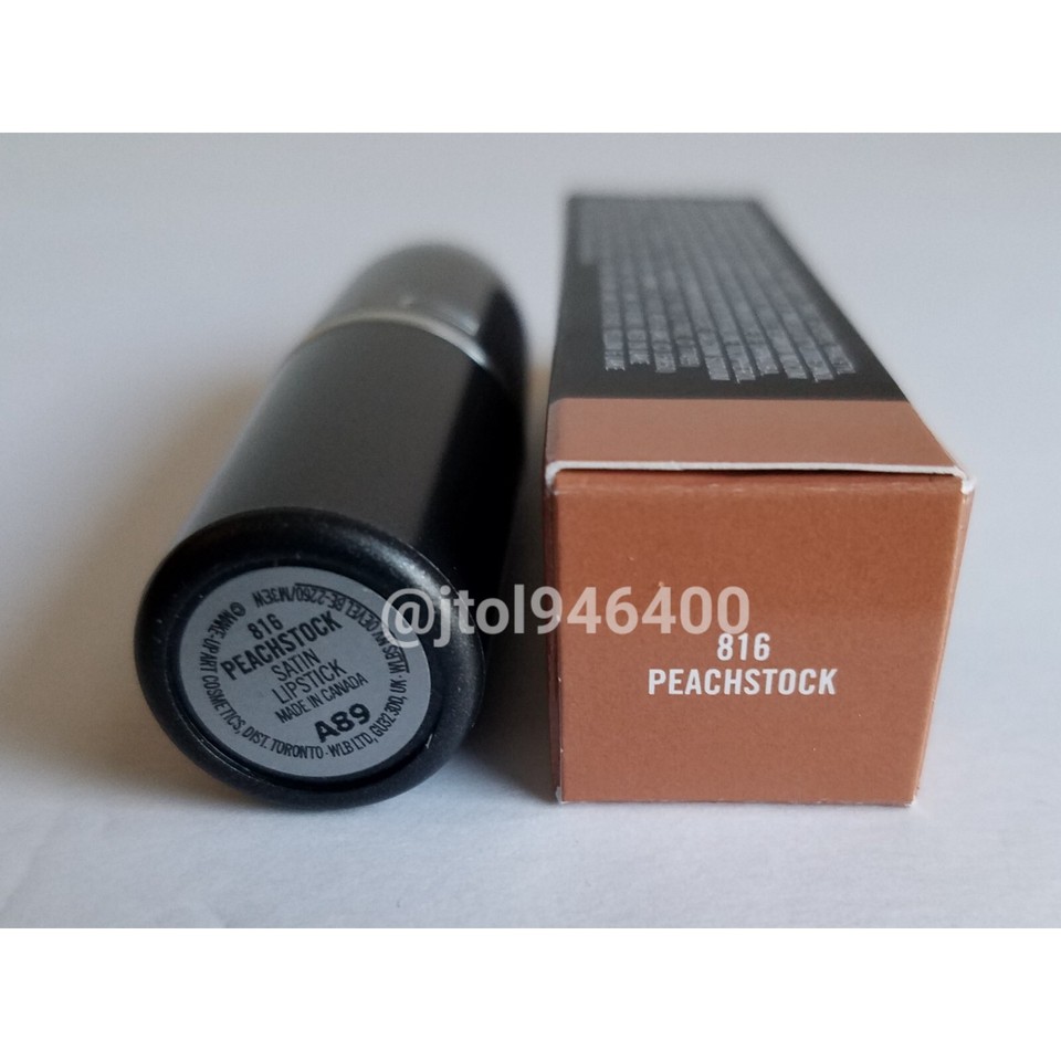 Mac Peachstock Lipstick ORIGINAL FORMULA Limited Edition / Discontinued ...