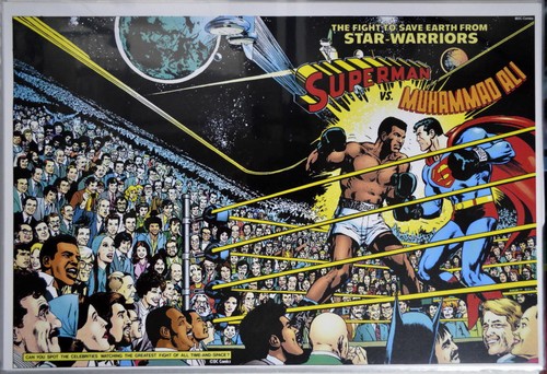 MUHAMMED ALI vs SUPERMAN Cover PRINT Neal Adams art | eBay