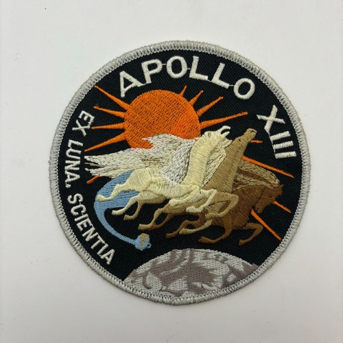 vintage Patch écusson brodé APOLLO XIII 13 NASA ø 10 cm | eBay