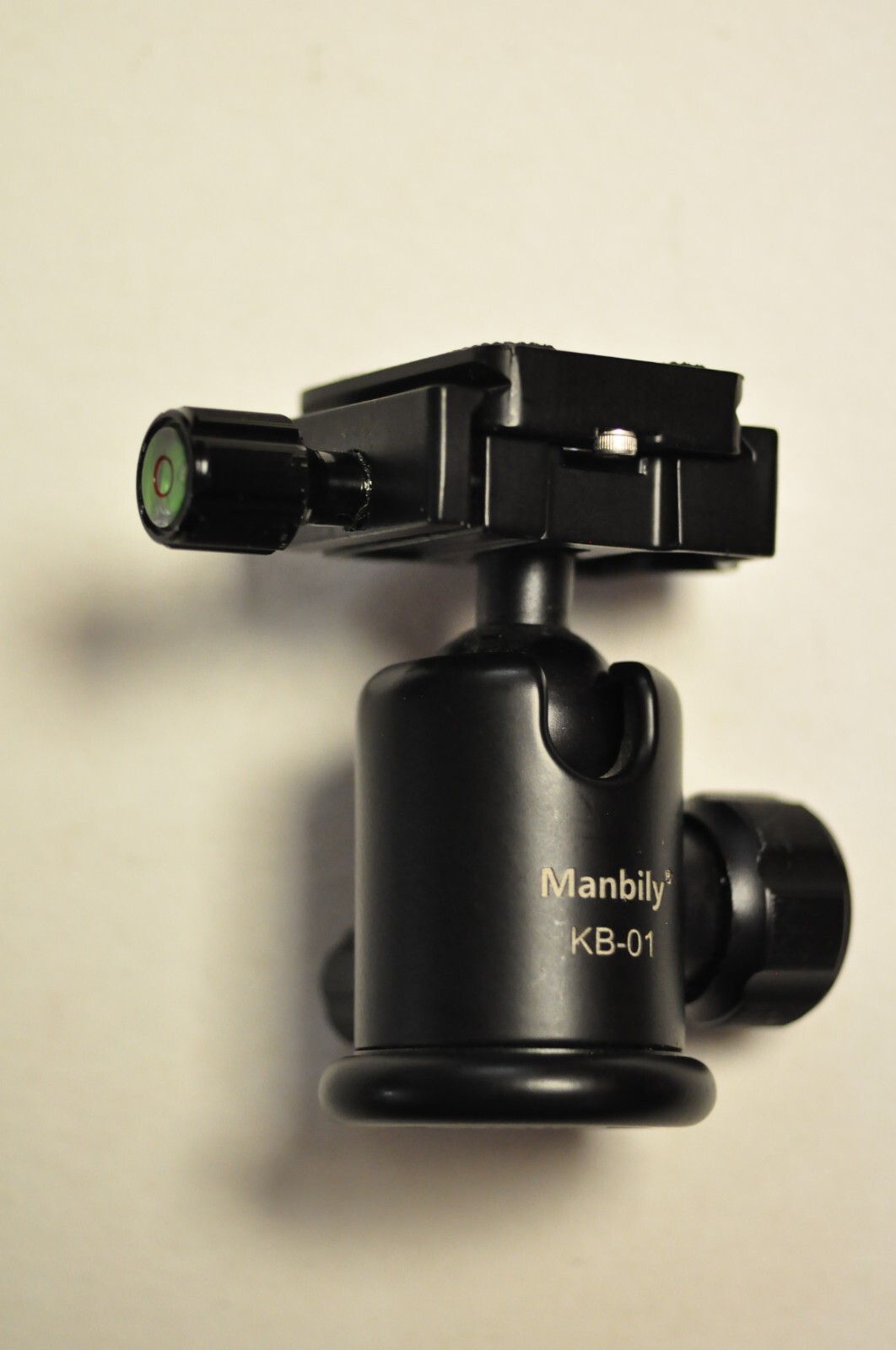 Manbily KB-01 3 1/2" ballhead with quick release for 1/4 & 3/8" base ...