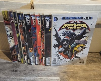 DC Comic 2012 Batman And Robin New 52 0 1-15 Lot Complete Set Tomasi ...