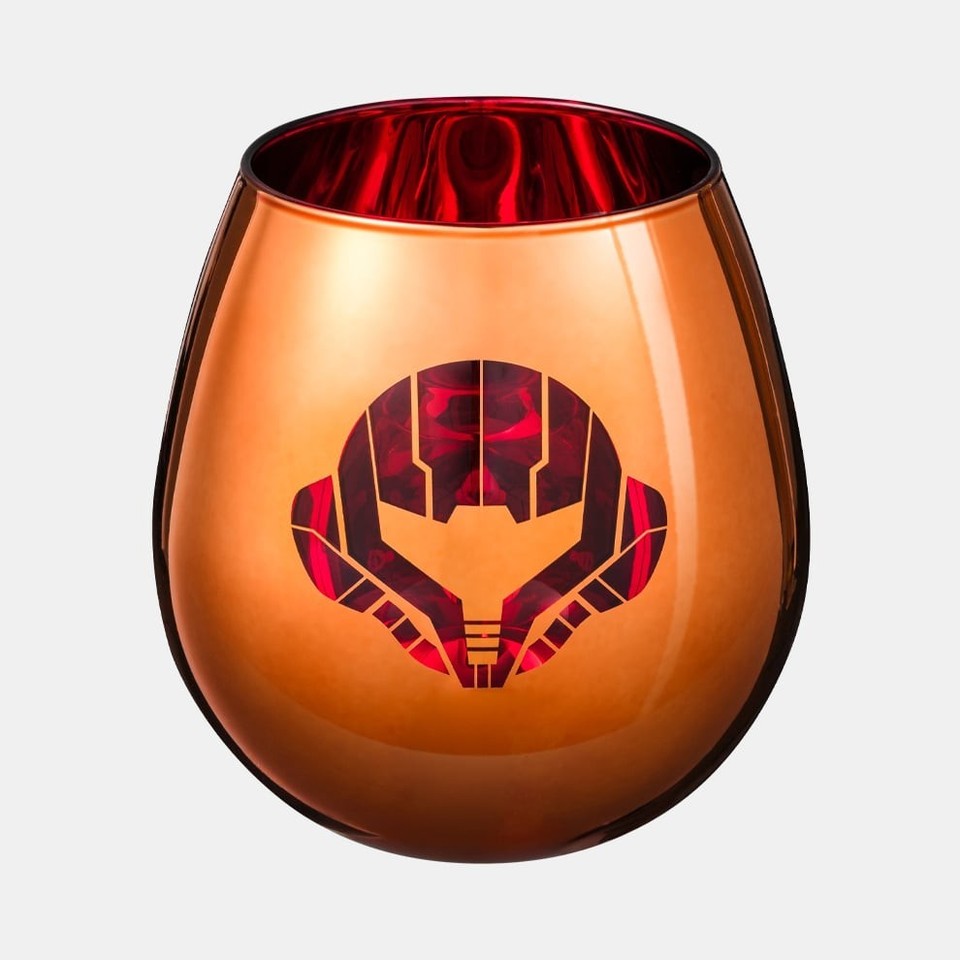 Set of 4 Nintendo Metroid Arm Cannon Blaster Samus Cushion,Pouch,Glass ...