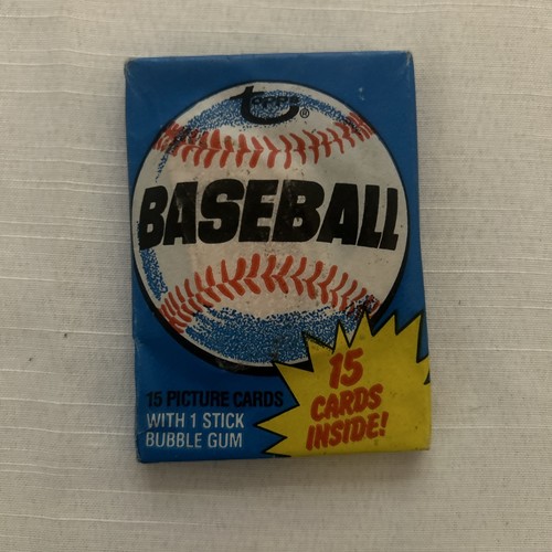 1980 Topps Baseball Unopened Sealed Wax Packs Nos Vintage! | eBay