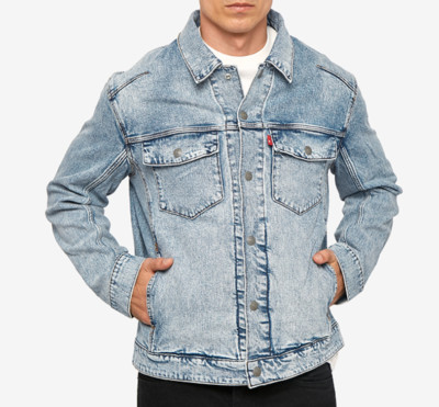 Levi's Engineered Denim Trucker Jacket 677780000 | eBay