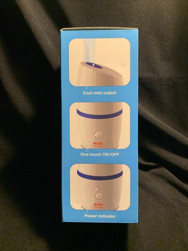 CVS Portable Ultrasonic Humidifier Cool Mist - TRAVEL SIZE! Allergies ...