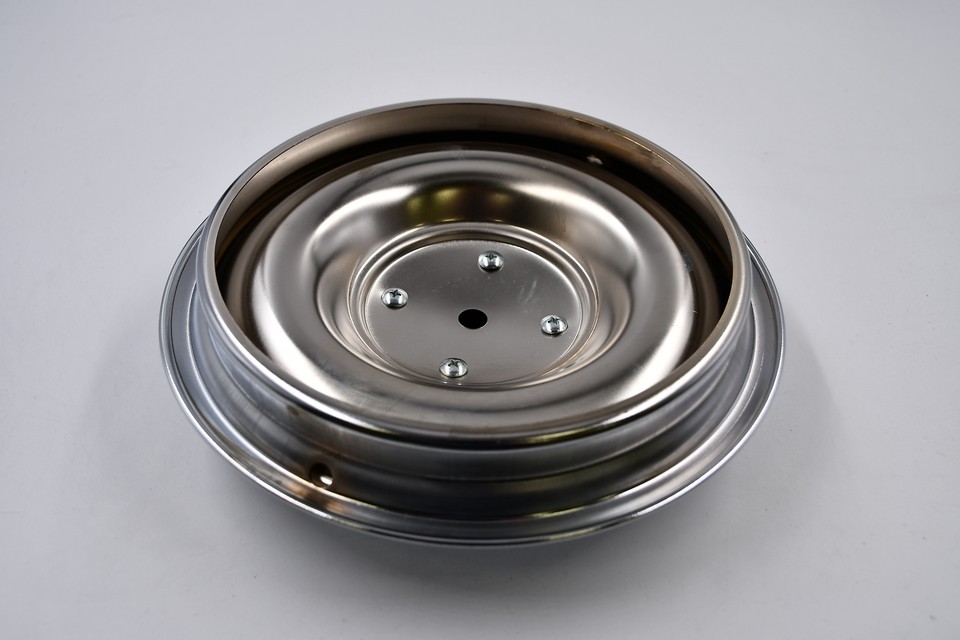 Vision Logo Chrome Wheel Center Cap Hub Cap JC5001V 8" Vision Wheel ...