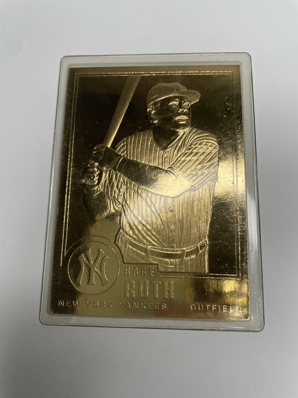 Babe Ruth Gold Foil Card 1996 22K Sealed | eBay