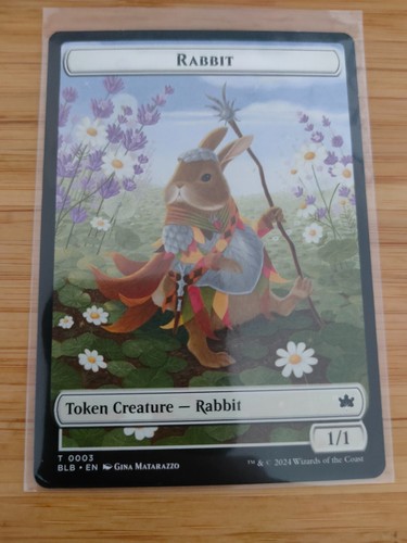 MTG Rabbit Token 0003 Bloomburrow Tokens M/NM Free UK P&P | eBay