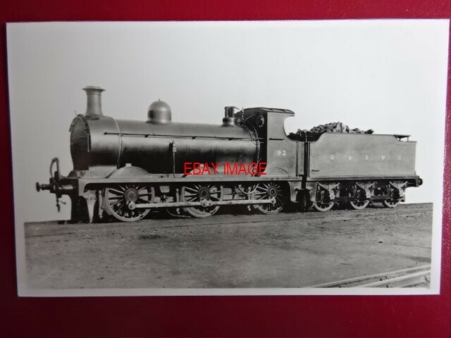 PHOTO DARKROOM - GSWR CLASS 17 LOCO NO 92 LMS NO 17514 GLASGOW AND ...