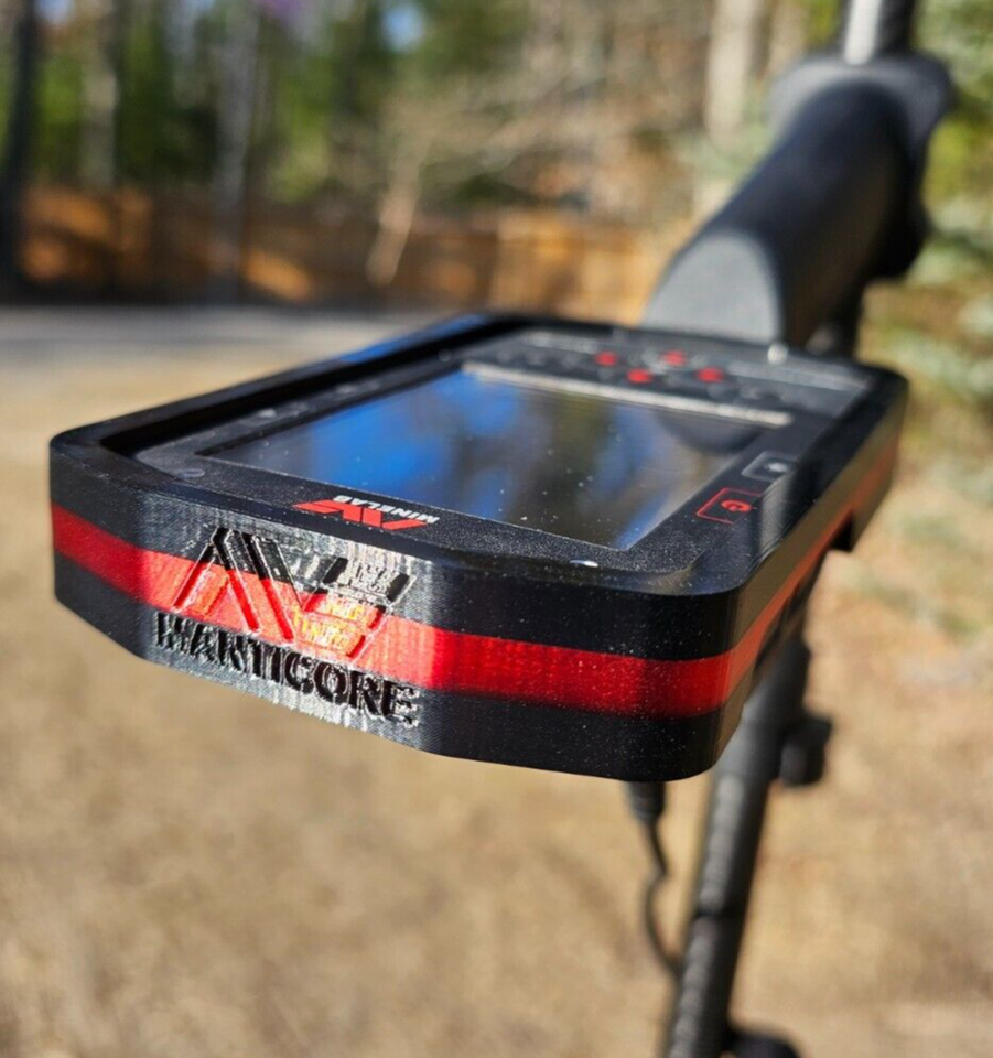 Minelab Manticore Two Tone Black/Red Flex-Rubber Protective Control ...