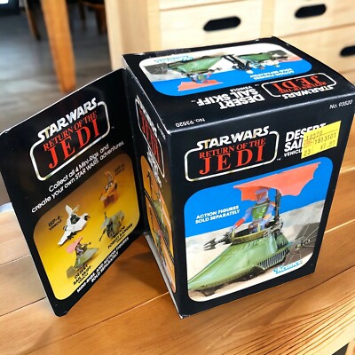 Star Wars Kenner Vintage 1983 Collection Desert Sail Skiff mini-rig | eBay