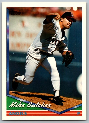 1994 TOPPS MIKE BUTCHER CALIFORNIA ANGELS #236 | eBay