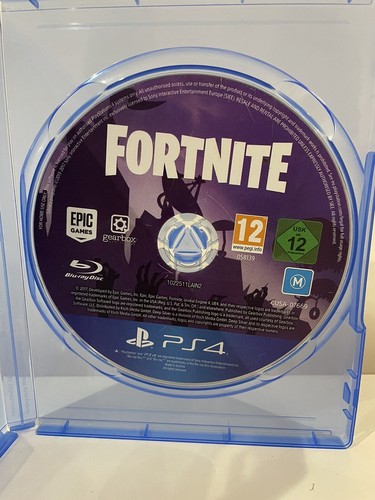 Playstation 4 Fortnite Game Original Release Extremely Rare Physical ...