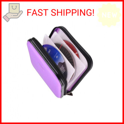 CD DVD Wallet, 32 Capacity Heavy Duty, DVD CD Case Holder for Car ...