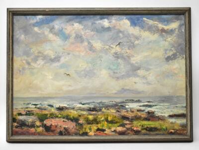 Oil Painting Seascape By Dorothy Frantz Brown County Artist | eBay