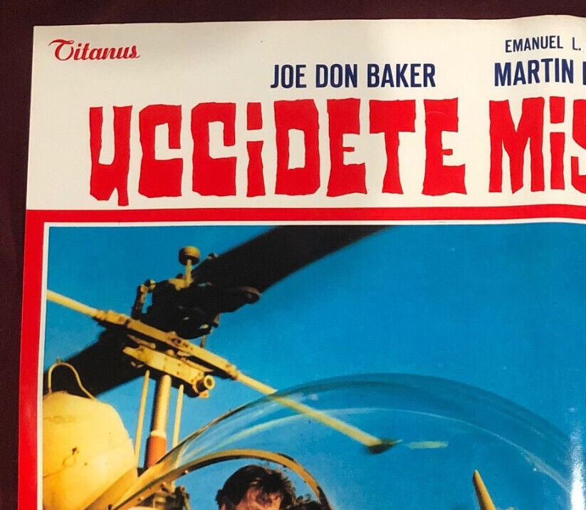 MITCHELL MOVIE POSTER ITALIAN 1975 JOE DON BAKER | eBay