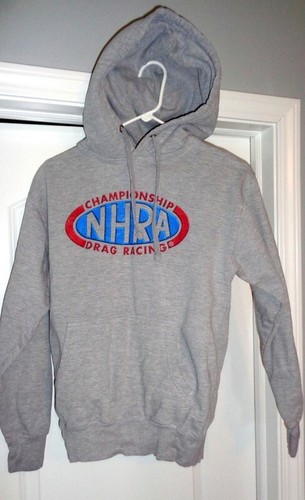 NHRA National Hot Rod Association Hoodie, Drag Racing Hoody, Small ...