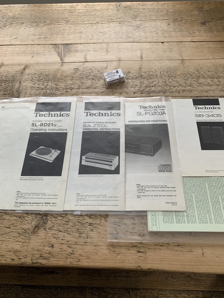 Technics HiFi Stereo Stack System in Cabinet Excellent Condition | eBay UK