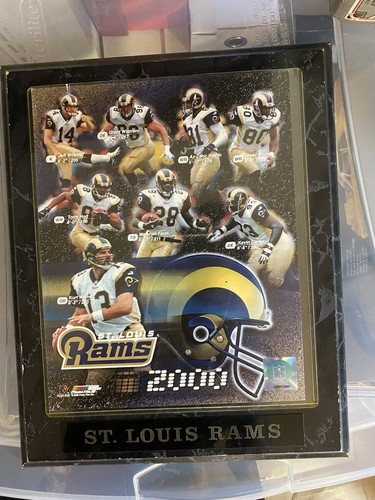 2000 st louis rams super bowl Roster plaque 🔥🔥 | eBay