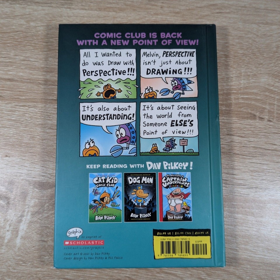 Cat Kid Comic Club Perspectives by Dav Pilkey Hardcover 2021 Graphix ...