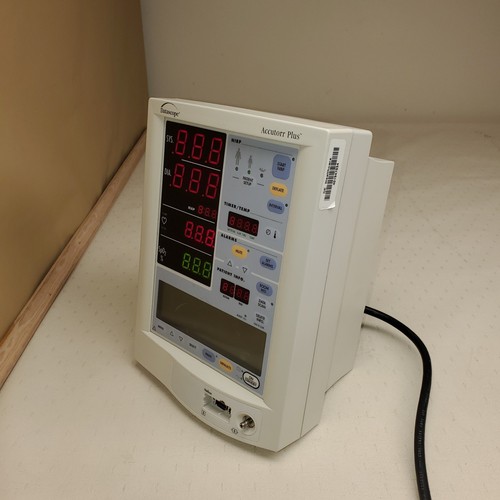 Nibp Spo2 Datascope Accutor Plus With Accessories. Patient Monitor. | eBay