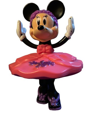 Wind Arms Spinning Minnie Mouse Windup Toy Disney Dancing Dancer Mattel ...